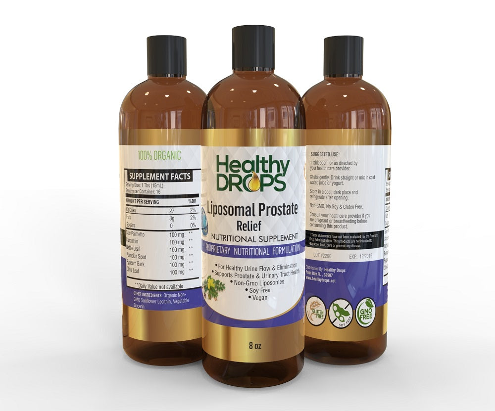 Liposomal Prostate Relief Supplement: Improve Your Health – Healthy Drops