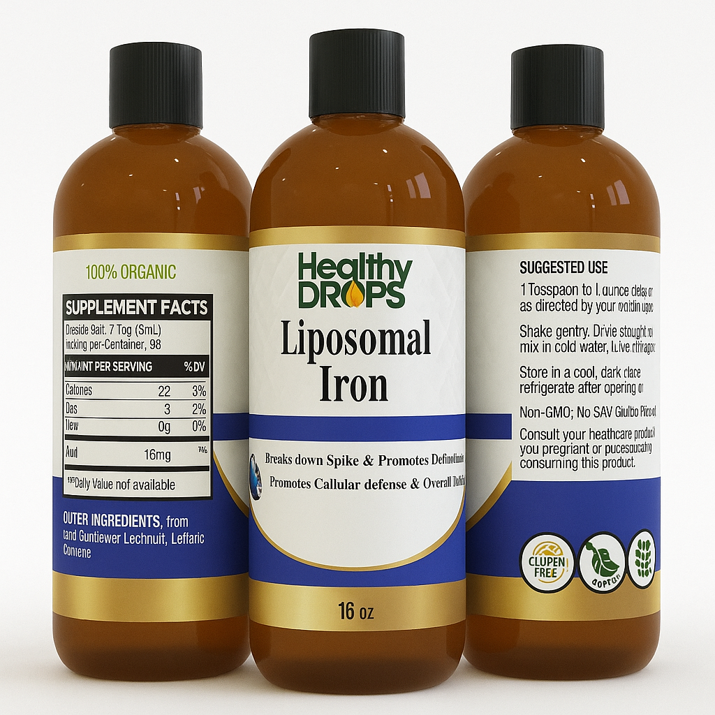 Liposomal Iron – Healthy Drops
